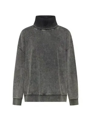 ONETEASPOON Roll-neck Fleece Sweater