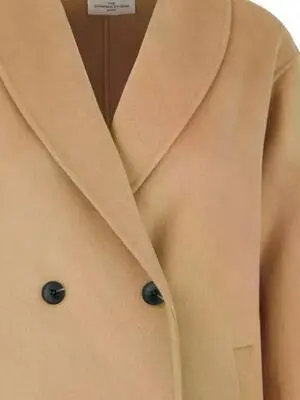 THE DYNAMIS STUDIO Double-breasted Shawl-lapel Coat