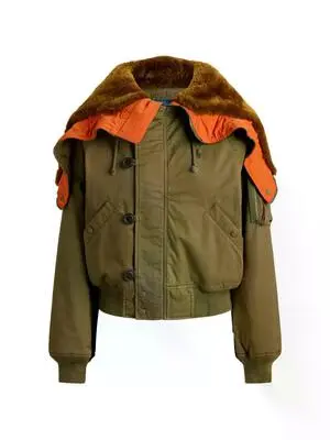 Polo Ralph Lauren Faux-fur Collar Flight Jacket