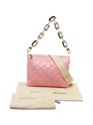 LOUIS VUITTON Monogram Coussin Pm Shoulder Bag - Pink
