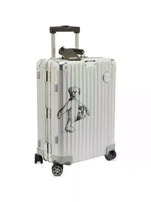 RIMOWA X Steiff Bear Classic Flight Steiff Suitcase - Silver