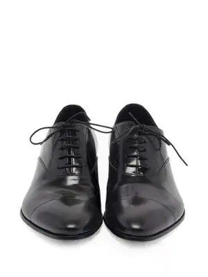 Prada Leather Oxford Shoes
