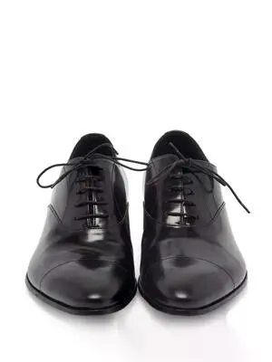 Prada Leather Oxford Shoes