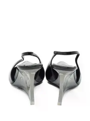 Saint Laurent Miller Wedge Slingback Pumps
