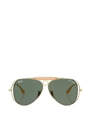 Ray-ban X Dolce & Gabbana Browline Sunglasses - Gold