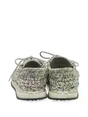 Valentino Garavani Rope Lace-up Sneakers - Grey