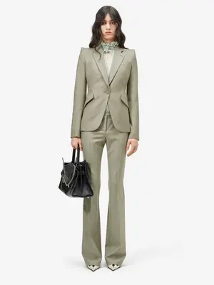 Alexander McQueen Tailored Bootcut Trousers