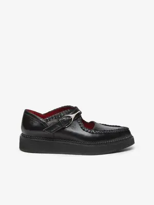 Alexander Mcqueen Trimmed Flats For Women
