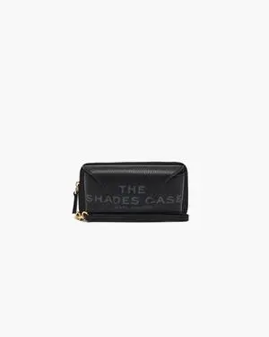 Marc Jacobs Leather The Shades Case - Black