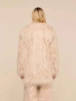 L'Agence Toira Faux Fur Coat