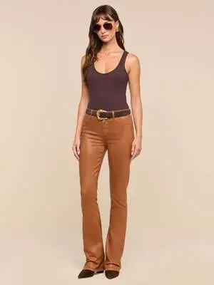 L'Agence Nica Scoopneck Bodysuit - Dark Java
