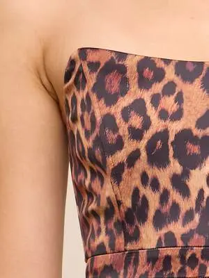 L'Agence Meliora Corset Peplum Top