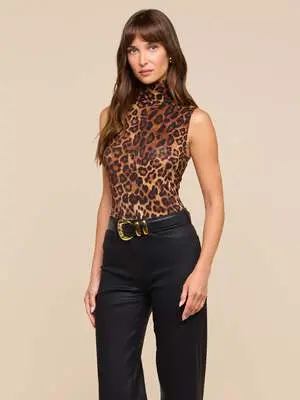 L'Agence Ceci Sleeveless Turtleneck