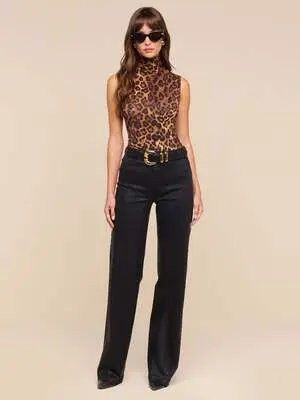 L'Agence Ceci Sleeveless Turtleneck