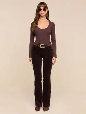 L'Agence Elara Scoopneck Bodysuit
