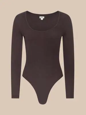 L'Agence Elara Scoopneck Bodysuit
