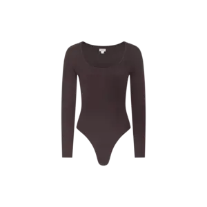 L'Agence Elara Scoopneck Bodysuit - Dark Java
