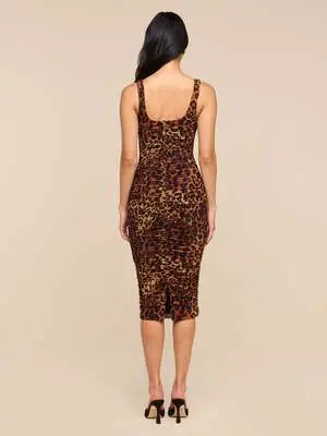 L'Agence Anya Shirred Dress