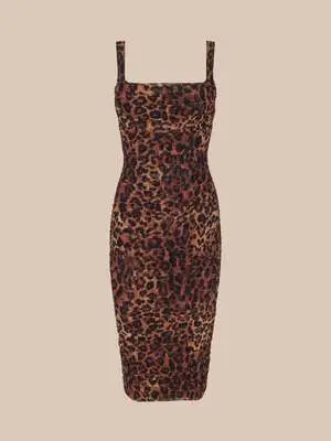 L'Agence Anya Shirred Dress