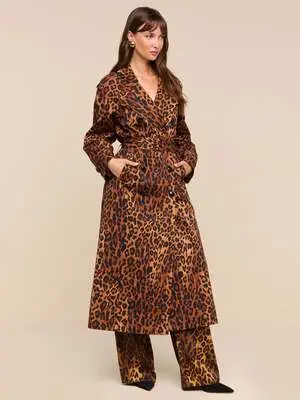 L'Agence Brinley Oversized Trench Coat
