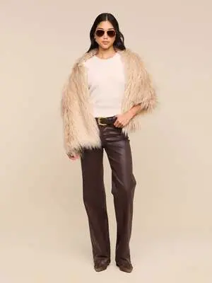 L'Agence Sabine Faux Fur Scarf