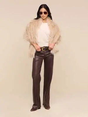 L'Agence Sabine Faux Fur Scarf
