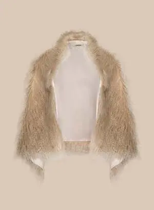 L'Agence Sabine Faux Fur Scarf