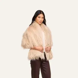 L'Agence Sabine Faux Fur Scarf