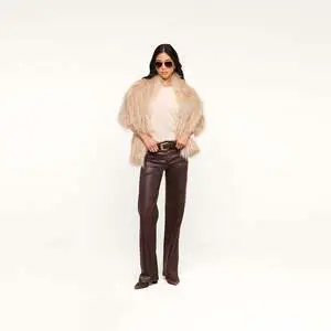 L'Agence Sabine Faux Fur Scarf