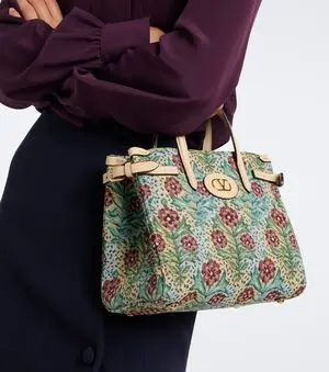 Valentino Garavani Antibes Floral Top-handle Bag