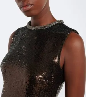 Roland Mouret Sequined Embellished Gown