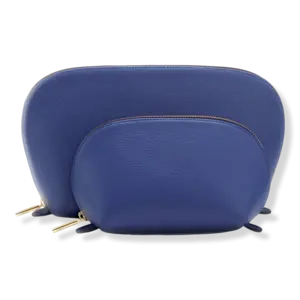 Cuyana Travel Case Set - Sapphire