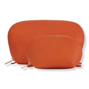 Cuyana Travel Case Set - Burnt Orange
