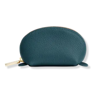 Cuyana Leather Travel Case - Deep Ocean