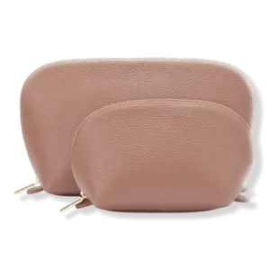 Cuyana Travel Case Set - Soft Rose