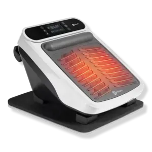LIFEPRO Foot Massager With Heat, Deep Kneading & Calf Foot Therapy - White