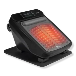 LIFEPRO Foot Massager With Heat, Deep Kneading & Calf Foot Therapy - Black