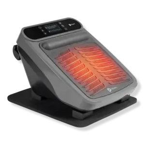 LIFEPRO Foot Massager With Heat, Deep Kneading & Calf Foot Therapy - Gray