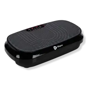 LIFEPRO Waver Mini Vibration Plate Exercise Machine - Black