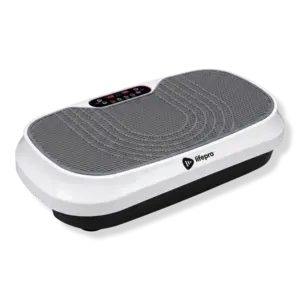 LIFEPRO Waver Mini Vibration Plate Exercise Machine - White
