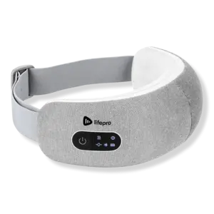 LIFEPRO Oculax Heated Eye Massager With Heat & Vibration - Gray
