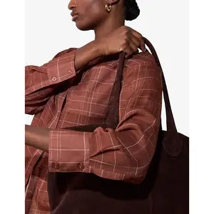 Whistles Checked Long-sleeved Woven Shirt