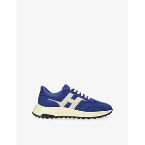 Hogan Hyperlight Suede Trainers - Mid Blue