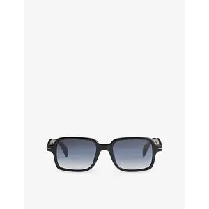 DB EYEWEAR BY DAVID BECKHAM 1179/s Square-frame Acetate Sunglasses - Black