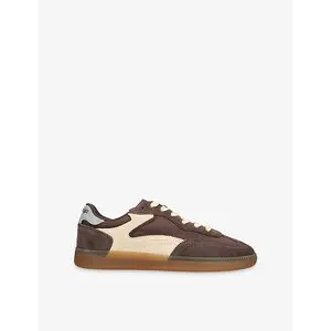 HOFF Park Suede And Shell Trainers - Dk.brn Com