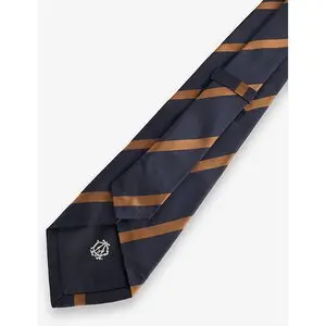 Dunhill Striped Silk Tie