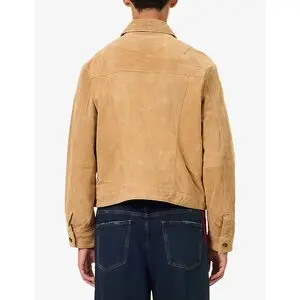 THE COUTURE CLUB Trucker Leather Jacket