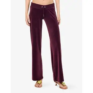 Juicy Couture Crystal-embellished Jogging Bottoms - Winetasting