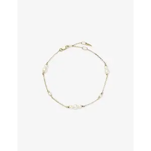 MISSOMA Fine Pearl 14ct Yellow Chain Bracelet - Gold