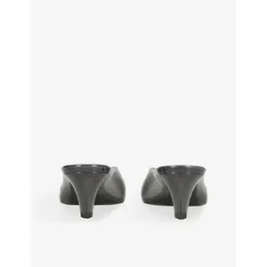 Chloé Square-toe Jelly Heeled Mules